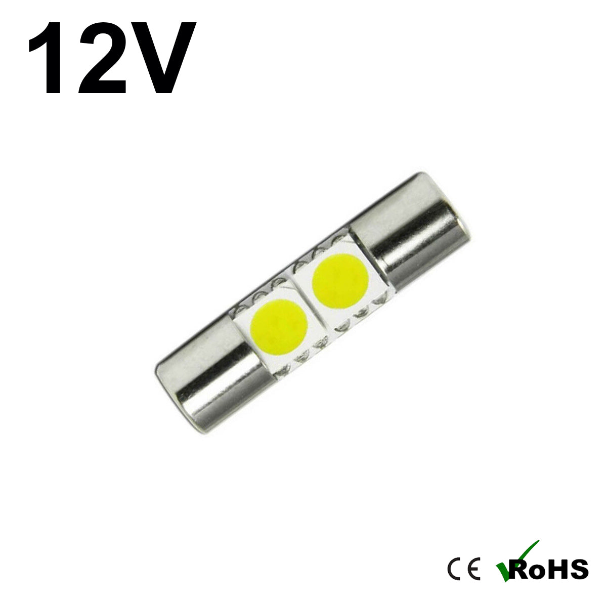 12v 28mm Fuse Festoon LED Bulb – Valley Lighting - Automotive LED | HID ...